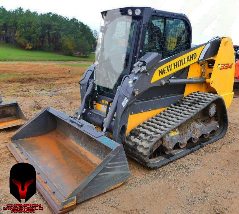 DIY PRECUT TINT - CHAMPION WINDSHIELD ARMOR FOR NEW HOLLAND SKID STEERS ...