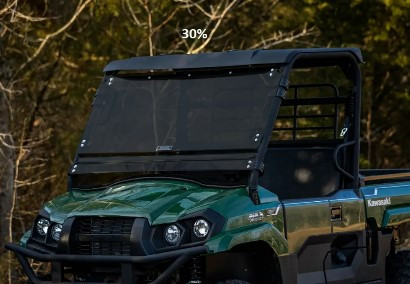 DIY TINT KIT - ALL POLYCARBONATE WINDSHIELDS - KAWASAKI MULE PRO MX ...