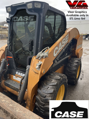 WINDSHIELD VISOR TINT OPTIONS FOR CASE SKID STEER & TRACK LOADER | Diy ...