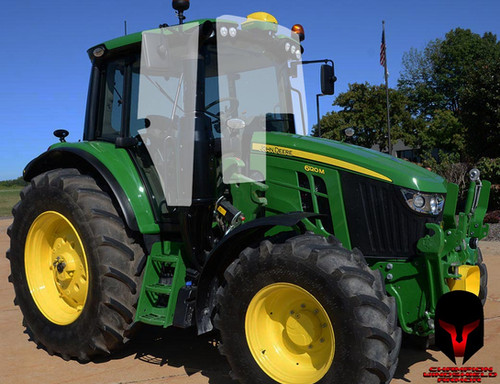 DIY PRECUT TINT - CHAMPION WINDSHIELD ARMOR FOR JOHN DEERE TRACTOR 6M ...