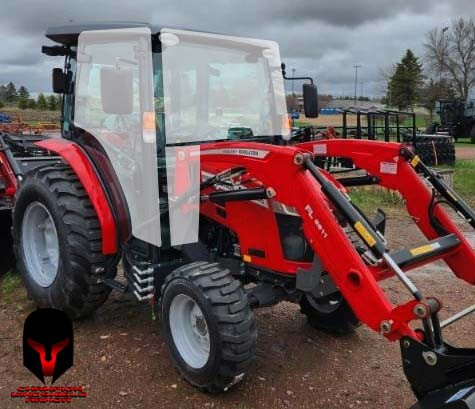 DIY PRECUT TINT - CHAMPION WINDSHIELD ARMOR FOR MASSEY FERGUSON COMPACT ...