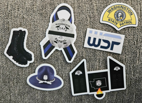 WSP Sticker Pack | WSP Memorial Found