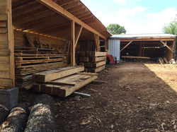 M and J Wood Sales High Rolls Rough cut lumber Juniper Planks