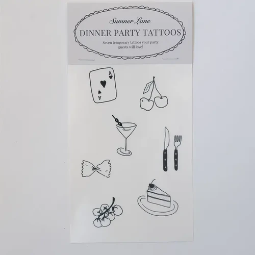 Dinner Party Tattoos | The Twig