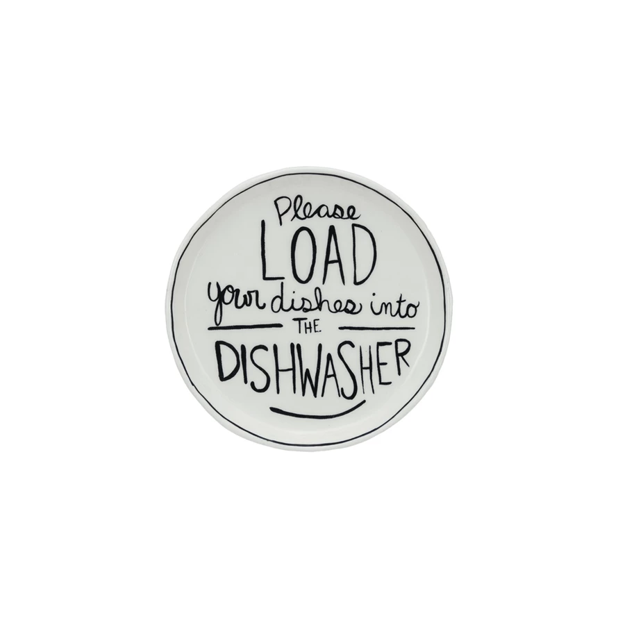 "Please Load Your Dishes" Stoneware Dish | The Twig