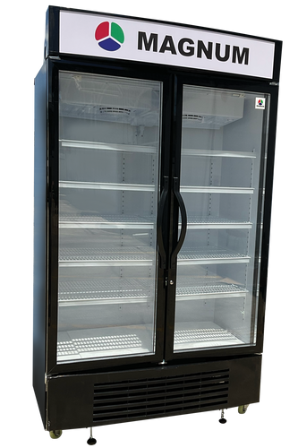 Magnum 34 Cu ft 2 Door Showcase Chiller | Luxsam Industries