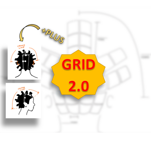 Microlocs Grid Template and Worksheet Version 2 | Queen Eleem