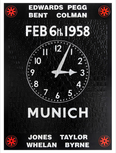 Manchester United Clock | Nick Dillon Art