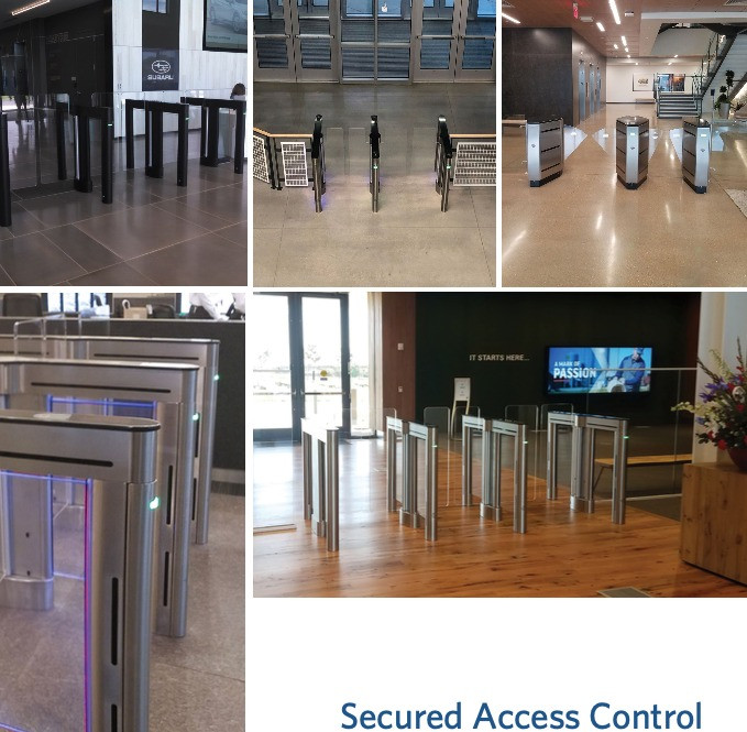 Speed Gates | Entrance Control | Custom Technology Systems