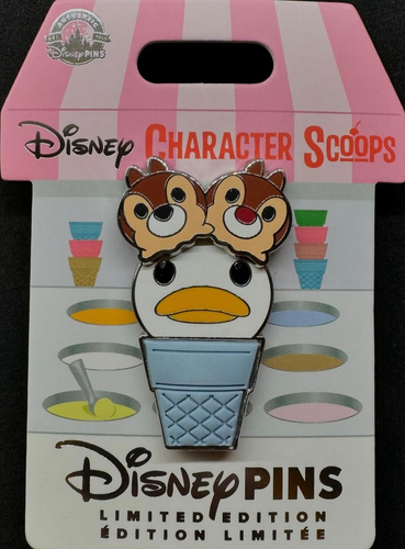 Disney Parks Character Scoops Collection Donald Duck Chip & Dale | Tic ...