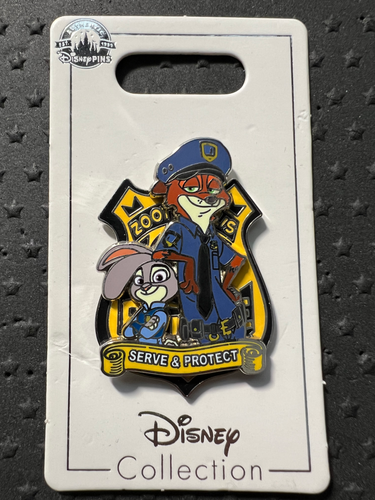 Disney Parks Zootopia Judy Hopps & Nick Wilde “Serve & Protect” Sheriff ...