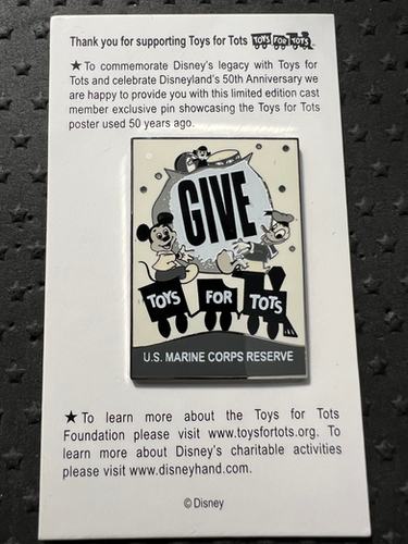 Disney Toys For Tots U.S. Marine Corps Reserve Donald Duck & Mickey ...