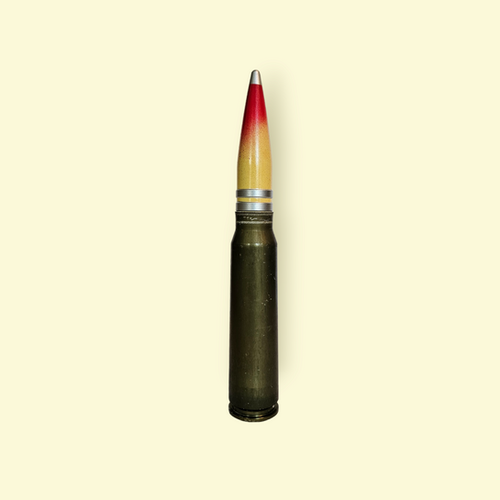 A-10 30mm PGU-13 HEI Shell Casing w/METAL projectile, Trench Art - 1 P ...