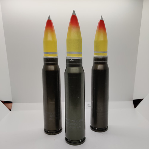 A-10 30mm PGU-13 HEI Shell Casing W/Plastic projectile, Trench Art - 1 ...