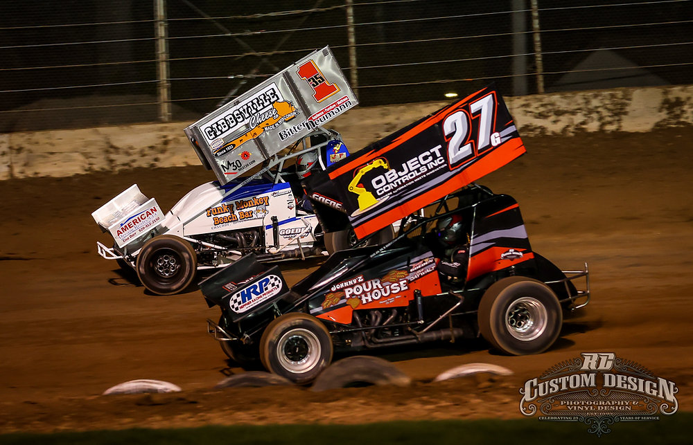 Schmidt outduels Goeden to take MSA 360 Sprint Car season opener