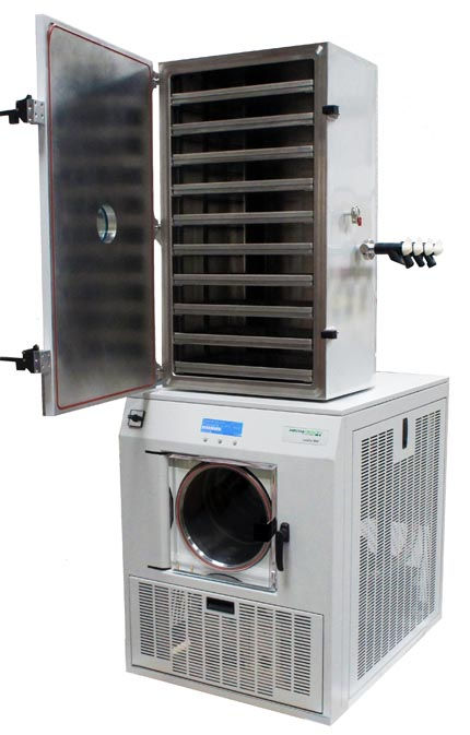 Low Cost Bulk Freeze Drying - with Flask Drying