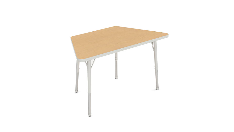 Value 24x48 Trapezoid Activity Tables | TRADE WEST