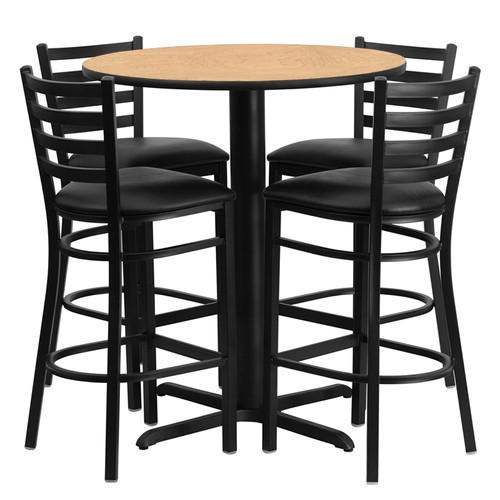 Cafe Stool & Table Set - 36" Round | TRADE WEST