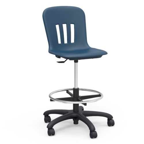 Virco Metaphor Student Swivel Lab Stool w/footring | TRADE WEST