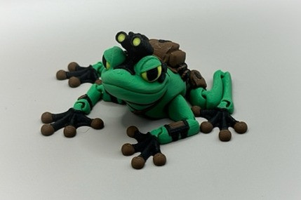 Special Ops Frog | 3D Prints By Gary