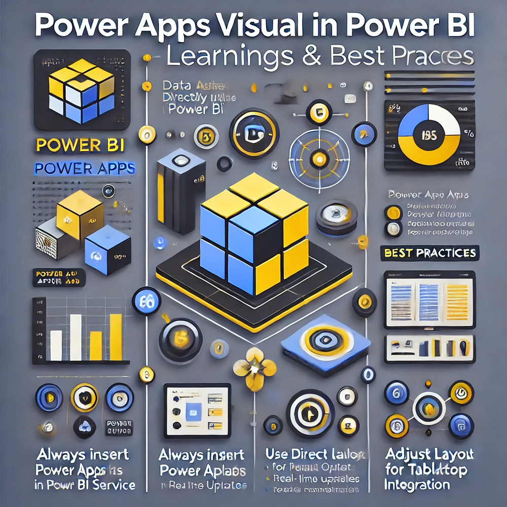 Power Apps Visual in Power BI - Pitfalls, insights and best practices