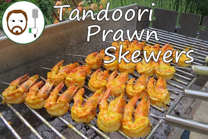 Tandoori Prawn Skewers