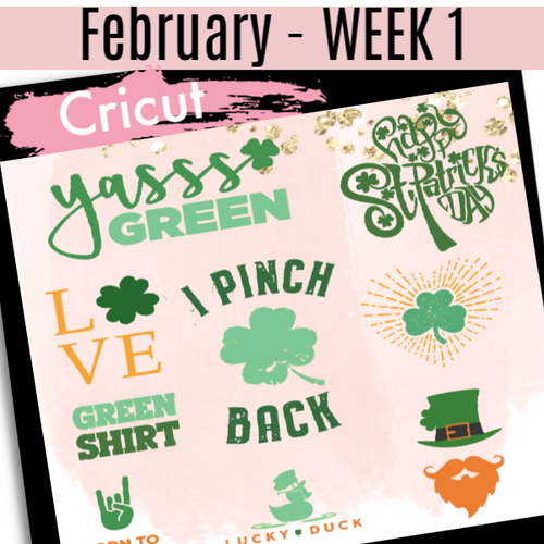February Week 1- Cricut | auntietay