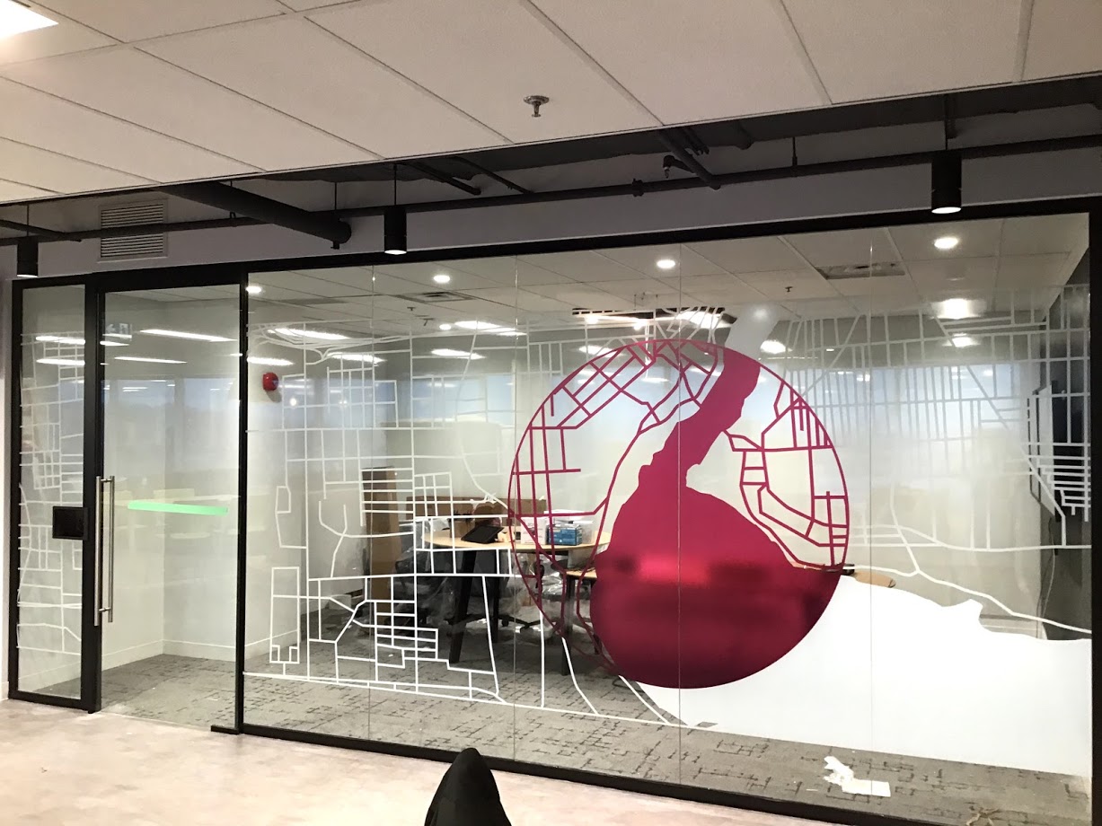 Vinyl Graphic Installation Team