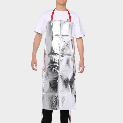 500 Degrees Celsius Aluminized Heat and Fire Resistant Apron