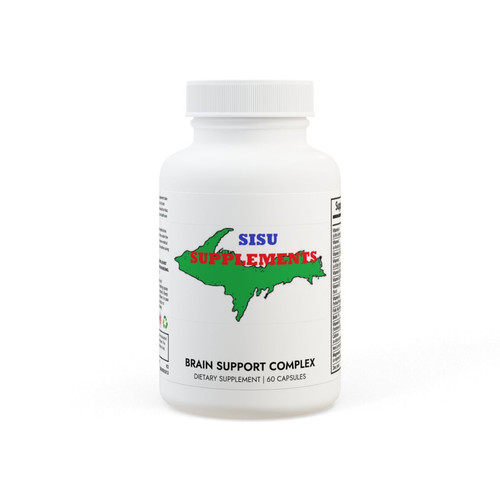 SISU Brain Support Complex Supplement (60 Capsules) | MARQUETTE DAILY