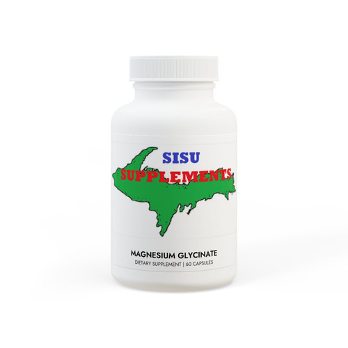 SISU Magnesium Glycinate Supplement (60 Capsules) | MARQUETTE DAILY