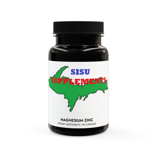 SISU Magnesium Zinc Supplement (90 Capsules) | MARQUETTE DAILY