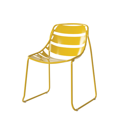 Ellipse chair with sled frame | KIAN
