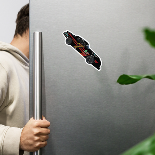 Jeff Edgar Magnet | xcalracing.com