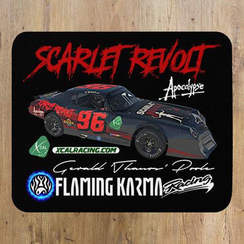 Gerald Poole - Scarlet Revolt Mouse pad | xcalracing.com