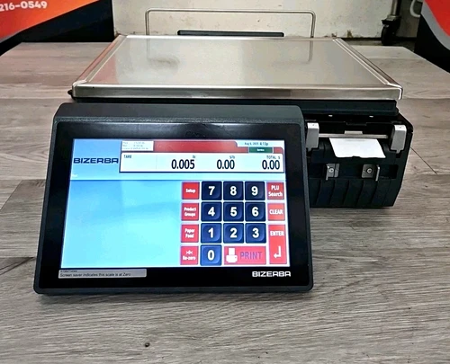 2021 Bizerba XC 100 Digital Counter Scale with 3-in-1 Printer ...