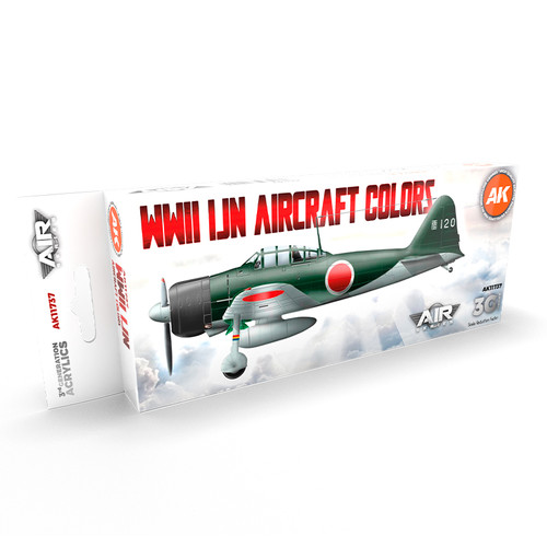 WWII IJN Aircraft Colors Set 3rd Gen | Tabletop Republic