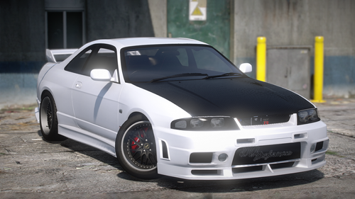 GT-R R33 [75 + Tuning] | Pitagora's Cars