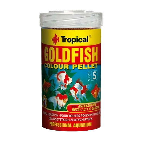 Tropical Goldfish Colour Pellet Size S 250Ml | Beta Aqua & Pet