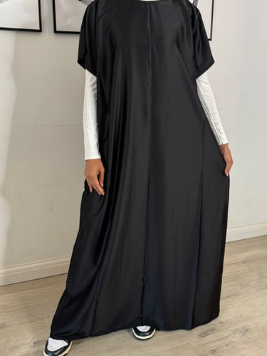 Satin Inner Slip Dress | Pure Abayas