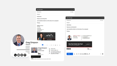 Bespoke Graphic Email Signature | Procasa.Tech