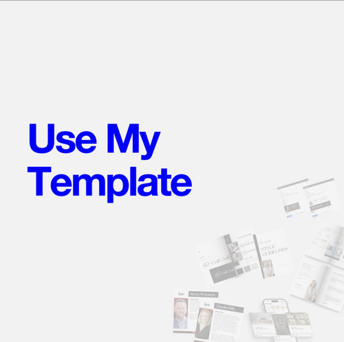Use My Template | Procasa.Tech