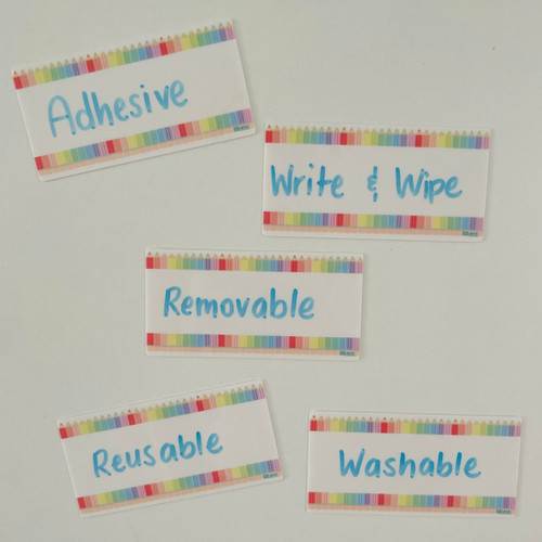 *Edhesive* Rainbow Pencils Label | Magnificent Learning