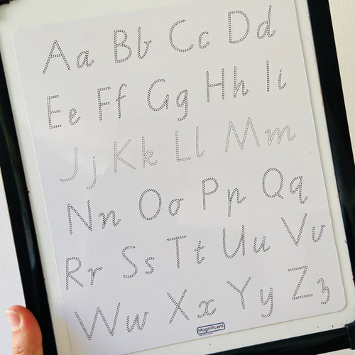 Handwriting letters - VIC cursive modern font | Magnificent Learning