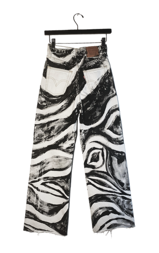 Fingerprint Painted Jeans | stormritter