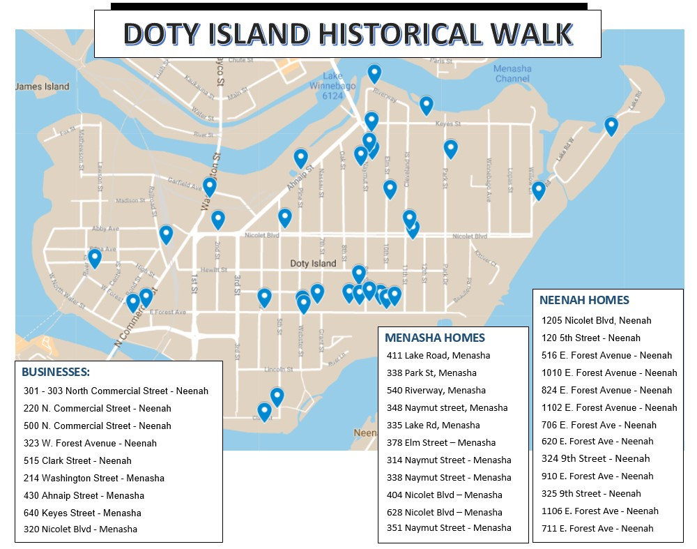 Starts Monday! Doty's History Walk
