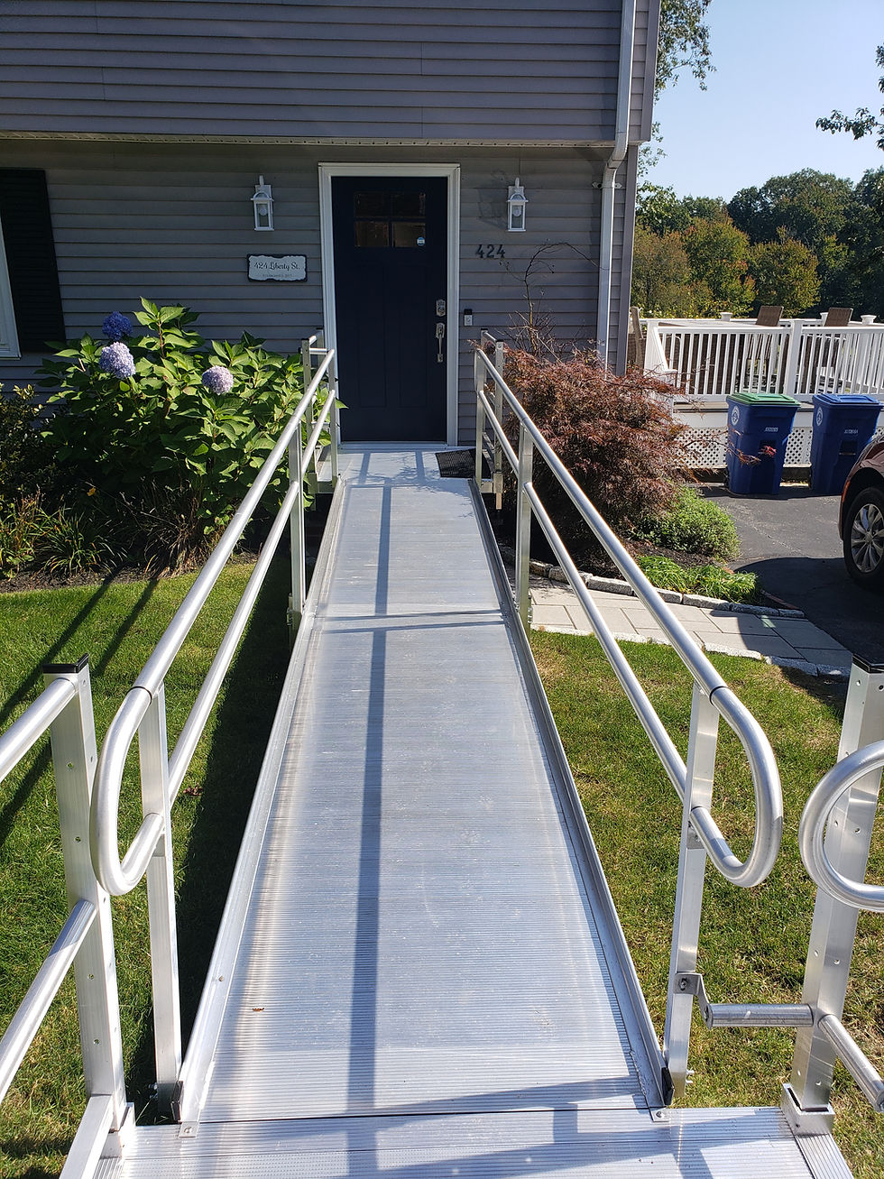 Accessible Outdoor Living: Incorporate ramps and Lifts into outdoor spaces