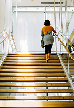 A Simple Way to be Healthier: Go Upstairs and Have a Snack