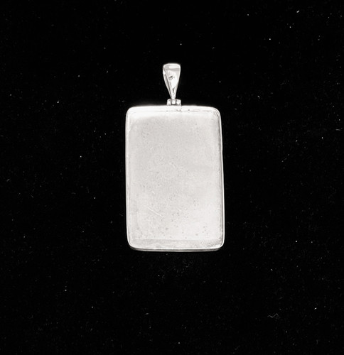 Sterling Silver Rectangular Jewelry Base | Bohemian Element Mo