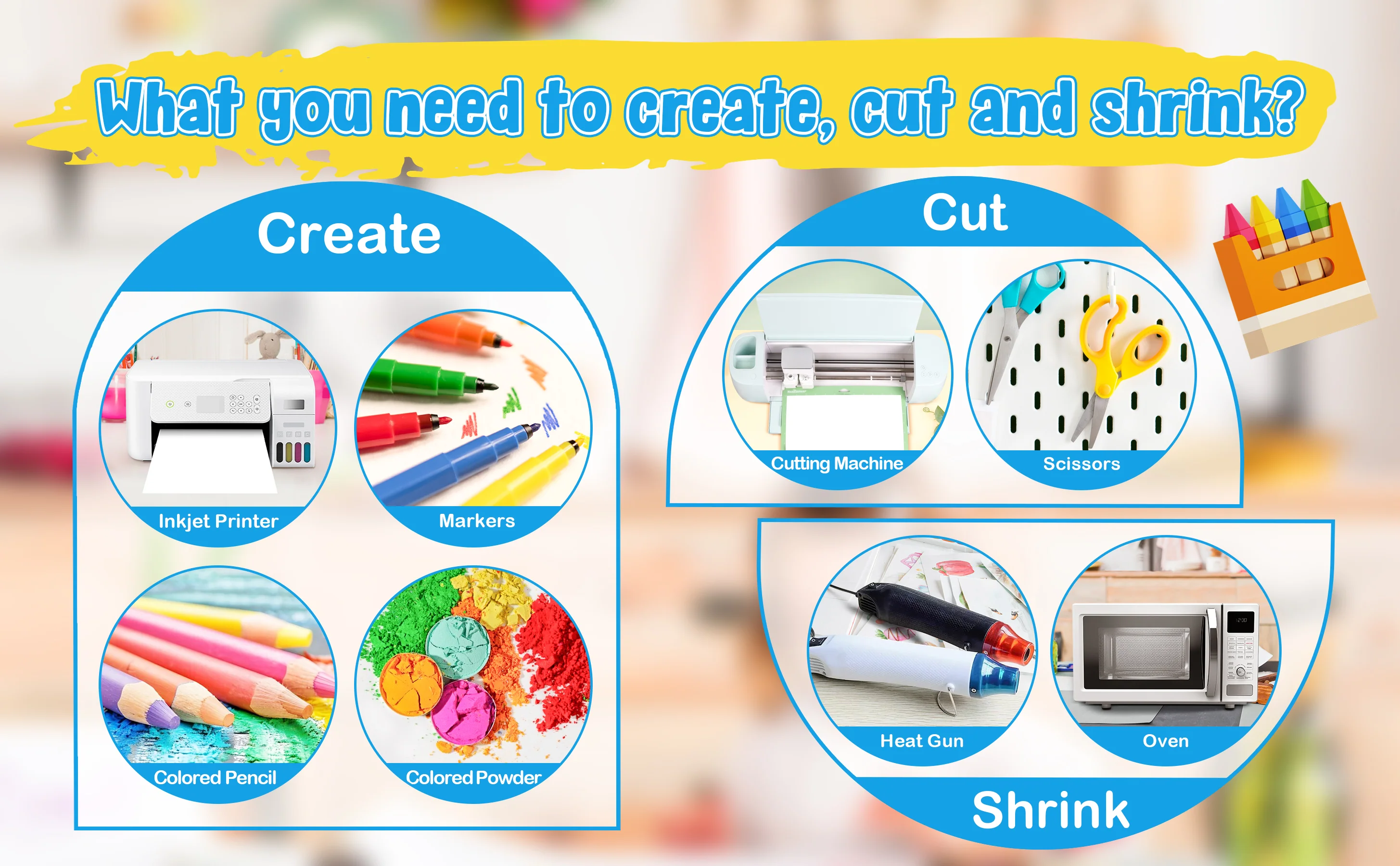 White inkjet printable Shrink Paper | Landlvinyls